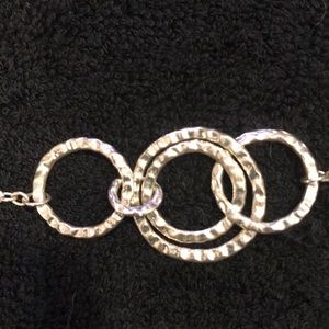 Jewelry | Very Long Silver Chain Loops Necklace | Poshmark